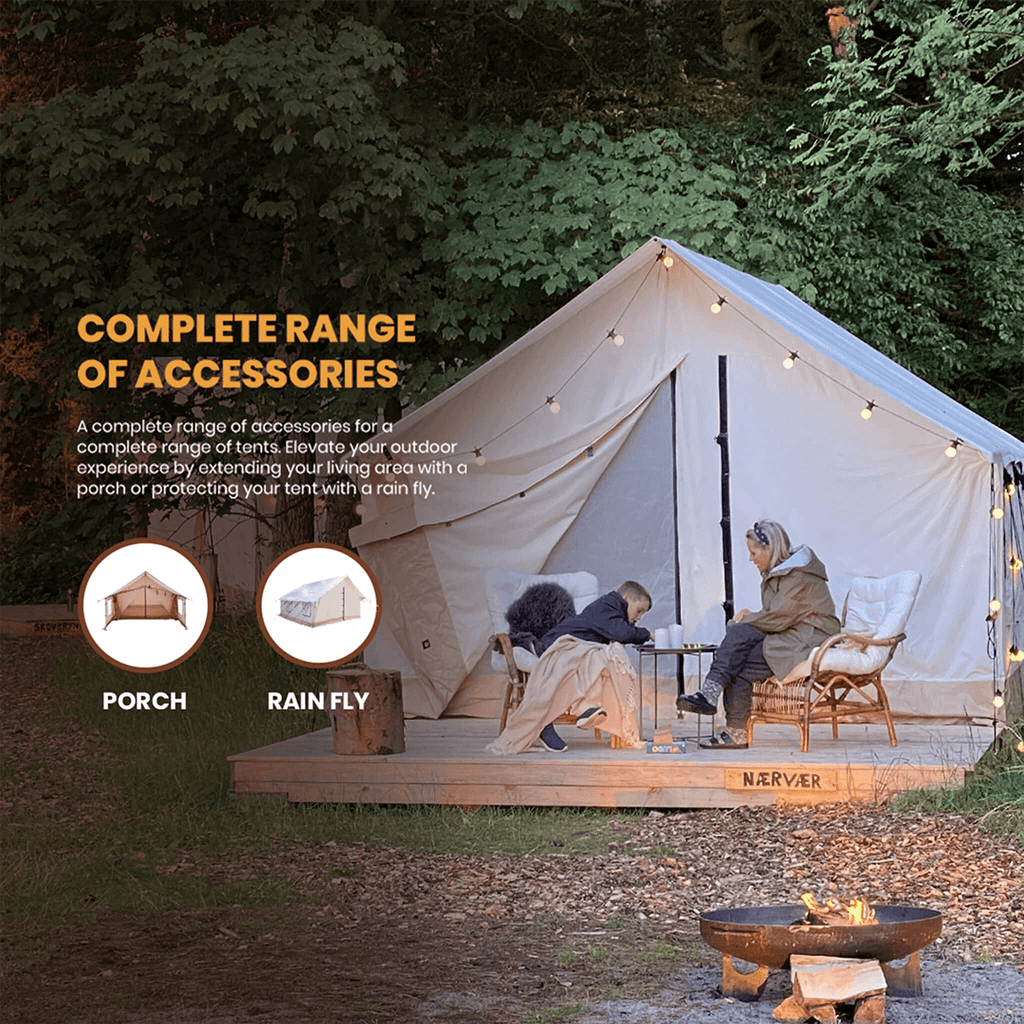 16'x20' Alpha Pro Wall Tent | Canvas Hunting & Safari Wall Tents