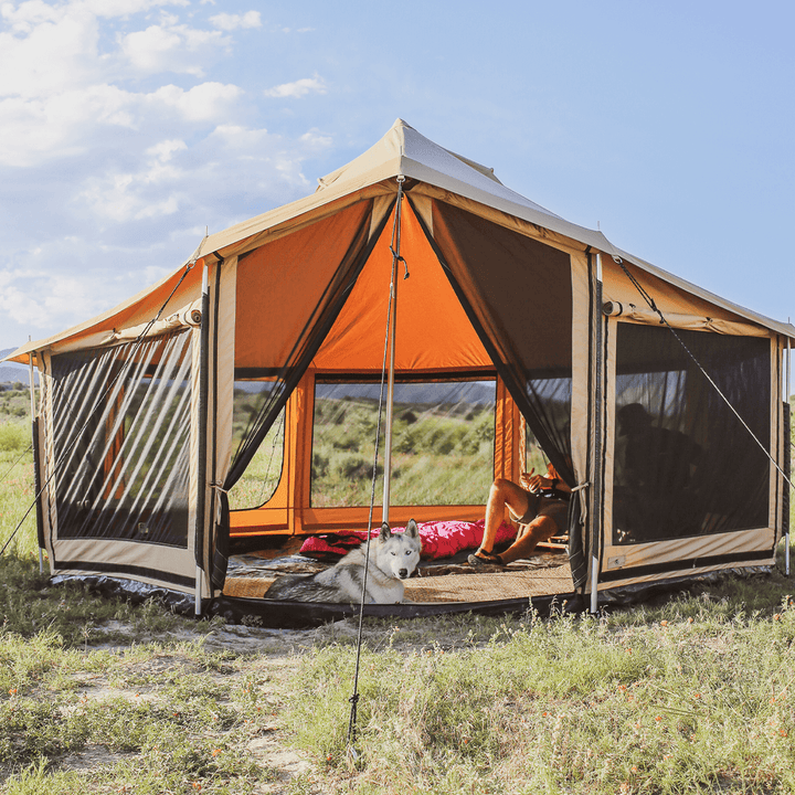 16' Regatta Bell Tent | Large Camping and Glamping Bell Tent